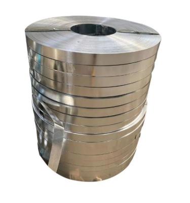 China Hot DIP Galvanized Steel Strip Coil 0.12-4.5mm Width 8-600mm Zinc Coating 30-275g/m2 for sale