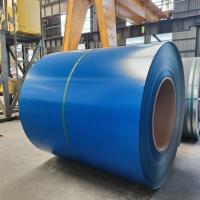 China PPGI Color Coated Steel Coil 0.12-3.0mm Thickness 600-1250mm Width for Construction for sale