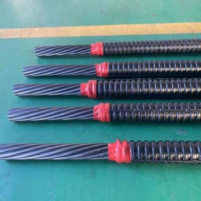 China Prestressed Concrete Steel PC Strand 15.24mm 1860MPa Low Relaxation for Bridges for sale