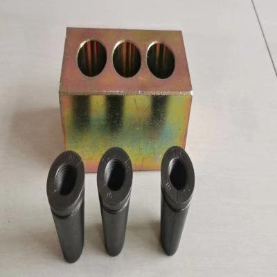 China Prestressed Concrete Anchor Head and Wedges for 12.7mm 15.24mm PC Strand LYM13 LYM15 Series for sale
