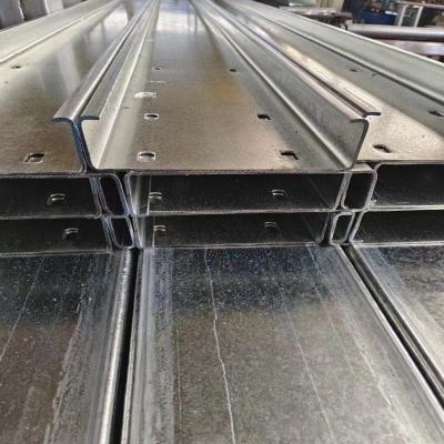 China Galvanized Steel C Channel Q235B Q345B 1-12m Length for Solar Steel Structure for sale