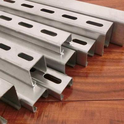 China Pre-Galvanized Square Rectangular Hollow Section Steel Tube Q195 Q235 C Channel 8mm for sale