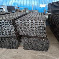 China Galvanized C Channel Purlins Q235B Q345B Steel C Beam 1-12m Length for Solar Structure for sale