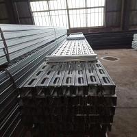 China Galvanized C Channel Purlins Q235B Q345B Steel C Beam 1-12m Length for Solar Structure for sale