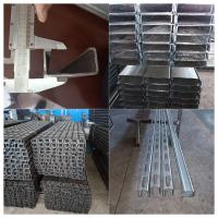China Black Perforated C Channel Steel Beam 1-12m Length for Table Top and Solar Projects for sale