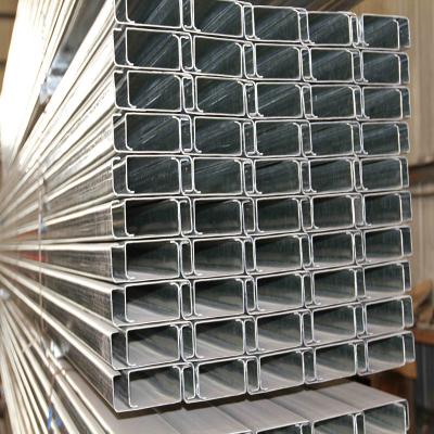 China Light Gauge Steel C Channel Hot Rolled Channel Bar Q235B Galvanized 1-12M for Building for sale