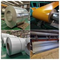China PPGI Zinc Coated Corrugated Steel Roofing Sheet 0.12-1.2mm Thickness 762-1000mm Width for sale