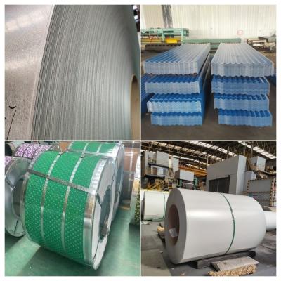 China PPGI Galvanized Corrugated Steel Sheet 28 Gauge 0.12-1.2mm Thickness for sale