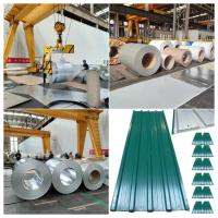 China PPGI Zinc Corrugated Sheet Roofing Steel Sheet for sale