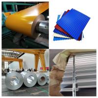 China PPGI Corrugated Roofing Sheet Galvanized Steel 0.12-1.2mm Thickness 40-275g Zinc Coating for sale