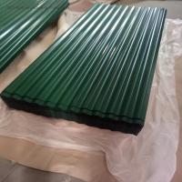 China Corrugated Steel Roofing Sheet SGCC DX51D 0.12-1.2mm Thickness 40-275g/m2 Zinc Coating for sale