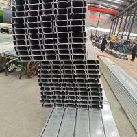 China Galvanized C Channel Steel Beam Q235B Q345B 60-300 gsm Zinc Coating 1-12m Length for sale