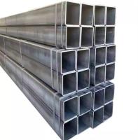 China Square Hollow Section Steel Pipe MS Zinc Coated Tube 1-12m Length Q235B Q345B for sale