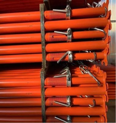 China Galvanized Steel Adjustable Scaffolding Prop Q235 Steel Pipe 48mm 56mm 60mm Ringlock Vertical System for sale