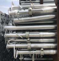 China Adjustable Steel Scaffolding Prop 48mm Outer Tube 1.6-3.0mm Wall Thickness Heavy Duty Galvanized for sale