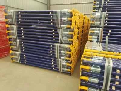 China Adjustable Steel Prop 48mm to 60mm Diameter Heavy Duty Scaffolding Prop for Formwork Support for sale