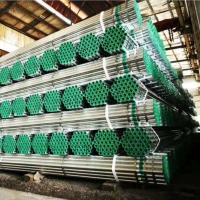China Galvanized Square Round Steel Pipe Tube Q235 21.3-273mm OD for Building Construction for sale
