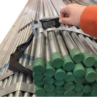 China Galvanized Square Round Steel Pipe Tube Q235 21.3-273mm OD for Building Construction for sale