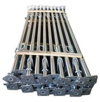 China Galvanized Adjustable Steel Scaffolding Prop 48mm Outer Tube Heavy Duty Construction Support for sale