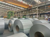 China Prepainted Galvalume Steel Coil 0.15-5.0mm Thickness 600-1500mm Width PPGL Color Coated for sale