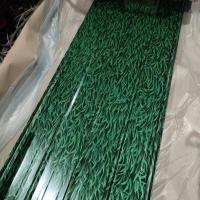 China Prepainted Galvanized Steel Corrugated Roofing Sheet 0.12-1.5mm Thickness for sale