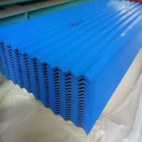 China Prepainted Galvanized Steel Corrugated Roofing Sheet 0.12-1.5mm Thickness for sale