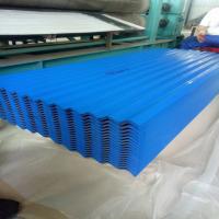 China Color Corrugated Steel Roofing Sheet 0.12-1.2mm Thickness 762-1000mm Width Stone Coated for sale