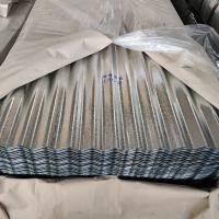 China Galvanized Steel Corrugated Roof Sheet 0.12-1.2mm Thickness 762-1000mm Width for sale