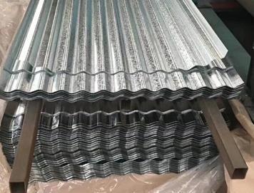 China Galvanized Corrugated Steel Roofing Sheet 0.12-1.2mm Thickness Zinc Coated for sale