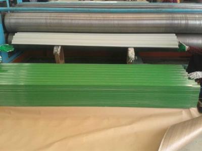 China Prepainted Galvanized Steel Roof Sheet 0.12-1.2mm Thickness 762-1000mm Width Zinc Coated for sale