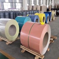 China Prepainted Color Coated Steel Coil PPGI PPGL 0.15-5.0mm for Roofing for sale