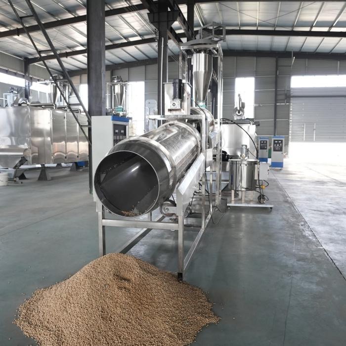Hot Sale Fish Feed Machine Production Line Aquatic Feed Extruder Making Plant