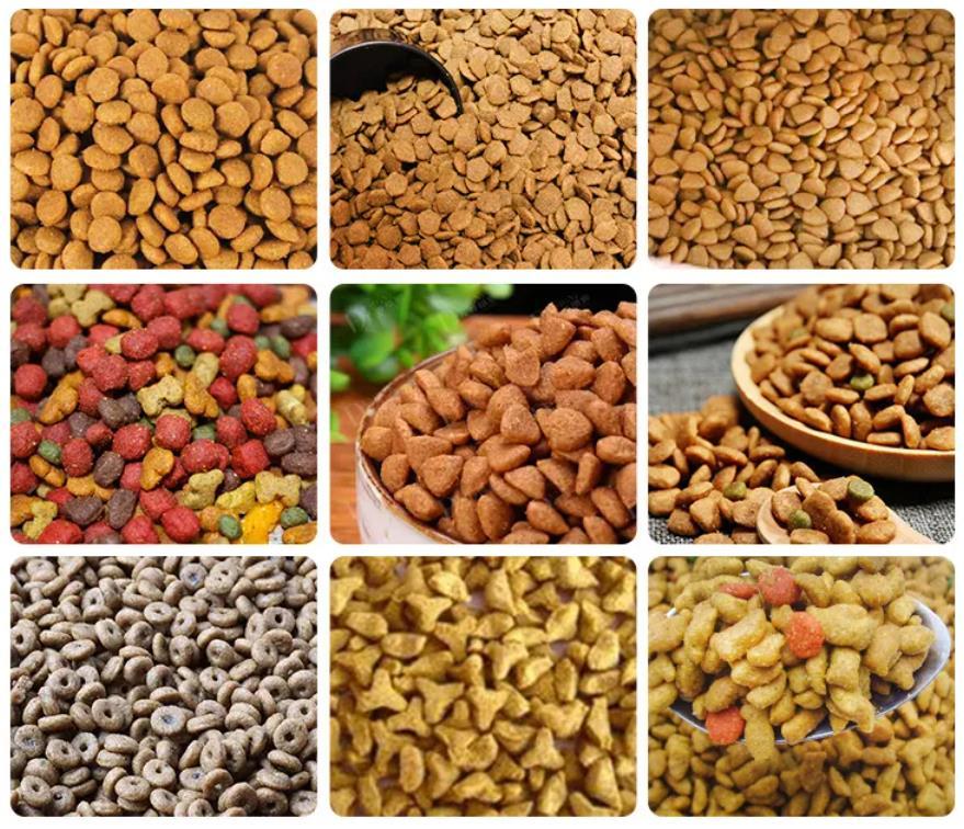 Twin Screw Extruder for Dry Animal Pet Dog Cat Floating Sinking Fish Feed Pellet Pet Food Making Machine