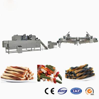 China Dog Snacks Dog Food Production Line Simens PLC And Touch Screen With CE Certificated for sale