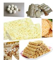 China Stainless Steel Granola Bar Forming Machine For Broomcorn Maize for sale