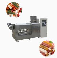 China Twist Semi Moist Dog Food Extruder For Pet Treats / Snack / Chews for sale