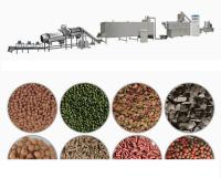 China Healthier Pellet  Dog Food Production Line SUS304 Floating Fish Feed Extruder Machine Processing Plant for sale