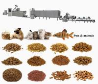 China Healthier Pellet  Dog Food Production Line SUS304 Floating Fish Feed Extruder Machine Processing Plant for sale