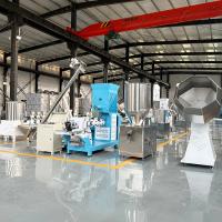 China Twin Screw dog food extruder with ISO , Feed Pellet Production Line for sale