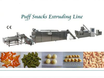 China barley  wheat rice puff extruder Machine Food processing line for sale
