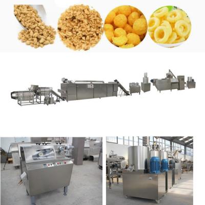 China Auto Puff Snacks Processing Line For Ball Tube Stick Ring for sale
