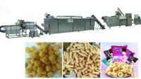 China Stainless Steel Expanded Corn Snacks Production Line for sale