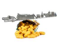 China English Version CE Expanded Corn Puff Snack Machine 12 Months Warranty for sale