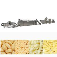China MK -65 Puff Corn Snack Prcess Line Full Life Service Twin Screw Extruder for sale