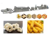 China Stainless Steel Puff Snack Extruder Food Corn Puff Snacks Making Line for sale