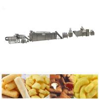 China Durable Puff Snack Extruder Food / Corn Puff Snacks Making Line Low Noise for sale