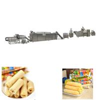China Twin Screw Food Extruder Machine Onion Ring Corn Snacks Production Line with CE Approved for sale