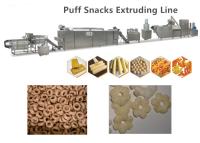 China Stainless Steel Corn Puff Snack Machine Puffed Rice Making Machine 200-250kg/H for sale