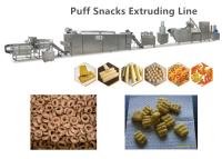 China Stainless Steel Corn Puff Snack Machine Puffed Rice Making Machine 200-250kg/H for sale