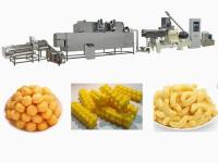 China Fully Automatic Corn Puff Corn Extruder Machine / potato chips maker machine for sale